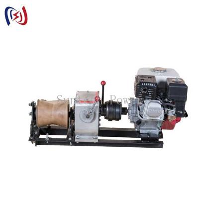 China Compact Lightweight ​​Portable Shaft Drive Winch For Emergency Recovery Operations for sale