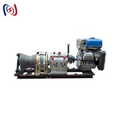 China Compact Lightweight ​​Portable Shaft Drive Winch For Emergency Recovery Operations for sale