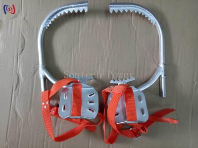 Cina Clampe per piedi per grappler professionisti per arrampicata e manutenzione su pali di servizio in vendita