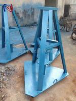 China HydraulicColumnTypeCableReelStandAdjustable08mTo20mHeightForHVProjects for sale