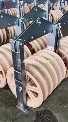 China Polea de tendido de alta resistencia serie 1040 para transmisión de alta tensión en venta