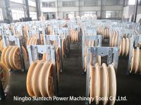 China 1160 Series Stringing Block for Bundle Conductors 60-120KN Load for sale