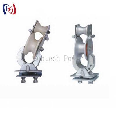 China Skyward Three Purpose Stringing Block SHCS-2L 20KN Aluminum Sheave for sale