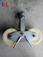 China Tandem Sheave Stringing Block 25KN Load Aluminum/Nylon Sheave for sale