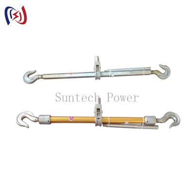 China Dual Hook Aluminium Turnbuckle 10-50KN voor stroomleiding Te koop