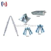 China A-Shape Lattice Gin Pole LBR-250 for Tower Erection 8-28M Range for sale