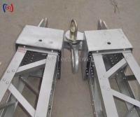 China A-Shape Lattice Gin Pole LBR-250 for Tower Erection 8-28M Range for sale