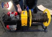 China 3-5T Cable Pulling Winch JJQ-30 for Power Line Construction for sale