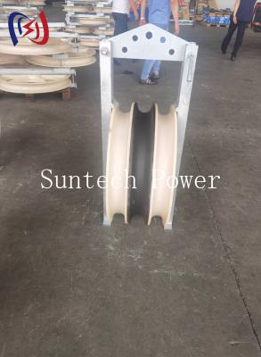 China Bloque de tendido de conductor de alta resistencia serie 660 con dimensiones de polea personalizables y un año de vida útil en venta