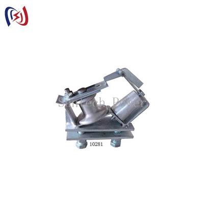 China Bloque de tendido de conductor duradero con radio de curvatura R570 y dimensión de polea personalizada para un año de vida útil en venta