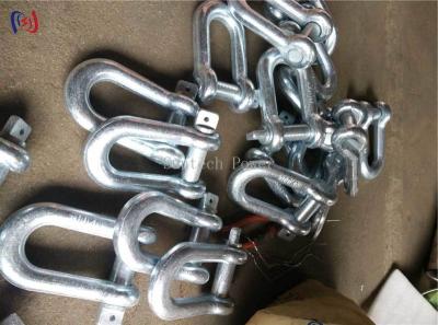 China Durable and Reliable High Strength Shackle for Heavy Load Capacity in Power Grid Projects for sale