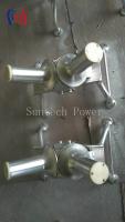 China 10KN Rated Load Cable Turning Roller with One Way Structure for Underground Cable Pulling Operations for sale