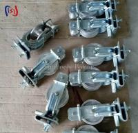 China Skyward Three Purpose Stringing Block with 20KN Rated Load for Versatile Mounting in Overhead Line Installation for sale