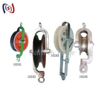 China Hold Down Wire Block: Heavy-Duty Anti-Lifting Conductor Stringing Block (10-40KN) for sale