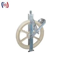 China Grounding Roller Stringing Block for OPGW Installation | Non Conductive Multi Sheave Pulley for sale