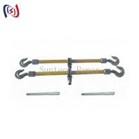 China Aluminium Dual Hook Turnbuckle 10-50KN Anodized Conductor Stringing Tools for sale