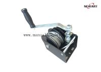 China 1500 lb Worm Drive Hand Winch for sale