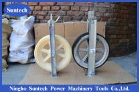 China Conductor Wire Rope Pulley Block Transmission Line Stringing Blocks for sale