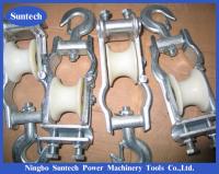 China Hook Style Aerial Cable Stringing Pulley Block Conductor Stringing Blocks for sale