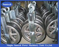China Power Construction Works ACSR Conductor Stringing Pulley Block for sale