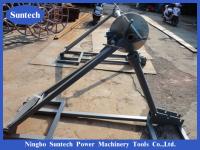 China 70 KN Underground Cable Reel Stand For Stringing Construction for sale