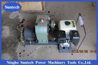 China 4 Ton 6HP Gasoline Engine Powered Cable Winch Puller For Construction Work for sale
