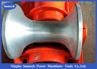 China 10.5Kg Galvanzied Frame Cable Laying Roller , Cable Pulling Rollers for sale
