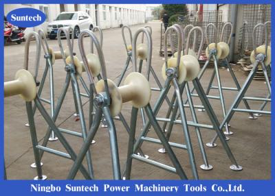 Китай Ролик тросового шкива рамки колеса нейлона 10KN высокий для конструкции силы продается