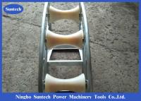 China Pithead Telecom Cable Guide Roller 3 Block For Manhole Nylon Material for sale