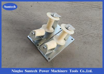 China Small Turning Radius Wire Pulling Rollers V Shaped Nylon Sheave Material for sale