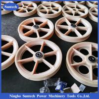 China 660mm Overhead Line MC Nylon Sheaves For Conductor Stringing Blocks for sale