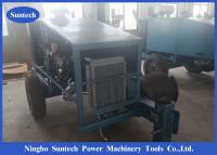 China Overhead Line 300KN Wire Puller Machiner , Hydraulic Pulling And Mounting Machine for sale