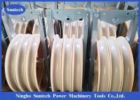 China 822 SHDN Three Nylon Sheaves Wire Stringing Conductor Pulley Block for sale