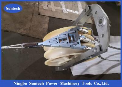 China Running Headboard Conductor Stringing Tools 80KN For Stringing Block for sale