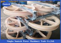 China SHDN660 Single Nylon Wheel Wire Conductor Stringing Pulley Block for sale