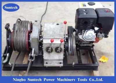 Cina I tamburi del motore diesel due cablano l'estrattore dell'argano nel sito della costruzione della torre in vendita