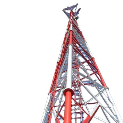 Gegalvaniseerde Telecommunicatie 3 Legged Tubulaire Staaltoren 15m - 50m