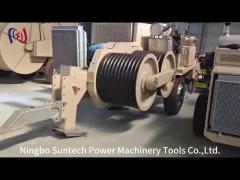 Linha de transmissão SA-YQ40 aérea que amarra o equipamento, máquina do extrator hidráulico