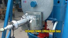 SI 20 Hydraulic Cable Drum Stand 200KN Heavy Duty Solution