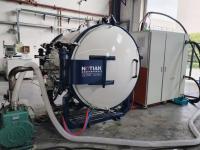 China 2800C Vacuum Induction Graphitization Furnace IGBT Power 54L to 576L for sale