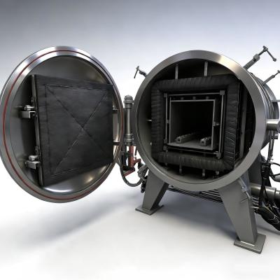 China C-C Composite 1600℃  Vacuum Sintering Graphite Resistance Carbonization Furnace for sale