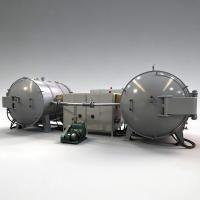 China 2800C Vacuum Induction Graphitization Furnace Horizontal Type 54L to 576L Custom for sale