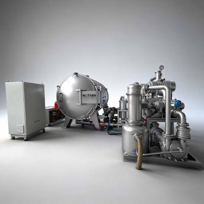 China B4C Military Armored Materials 1600°C Sinterng Vacuum Resistance Furnace for sale