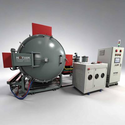 China Vacuum Magnesium Fluoride 1600℃ High-temp Graphite Resistance Furnace for sale