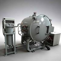 China 1600℃ Vacuum Carbonization Furnace Resistance Heating for SiC Graphite Processing 54L to 720L for sale