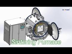 2500℃ sintering furnace with vacuum induction heating for ceramic material