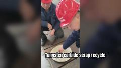 Tungsten carbide scrap recycle