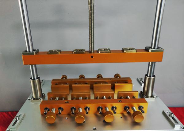 Quality Lab 50kg Load Button Press Checker 220V 50Hz With 4 Stations for sale