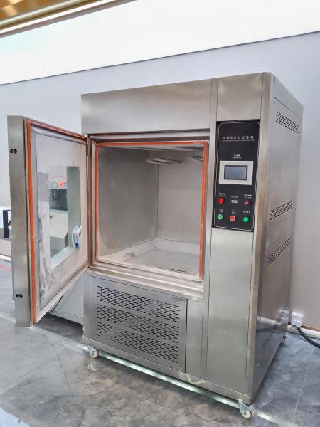 Quality Iec 60529 Stainless Steel Envirotronics Chamber Free Dust Blasting Sand And Powder for sale