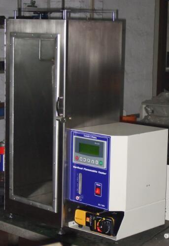 Quality Textile Fabrics Vertical Fire Testing Equipment for sale